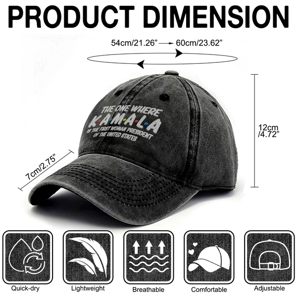 Support Kamala Harris 2024 embroidered Hat , Kamala Harris 47 embroide ...