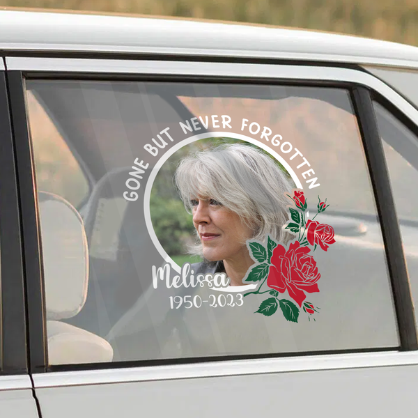 Personalized Memorial Sticker Memory Decal Car : Gone But Never Forgot ...