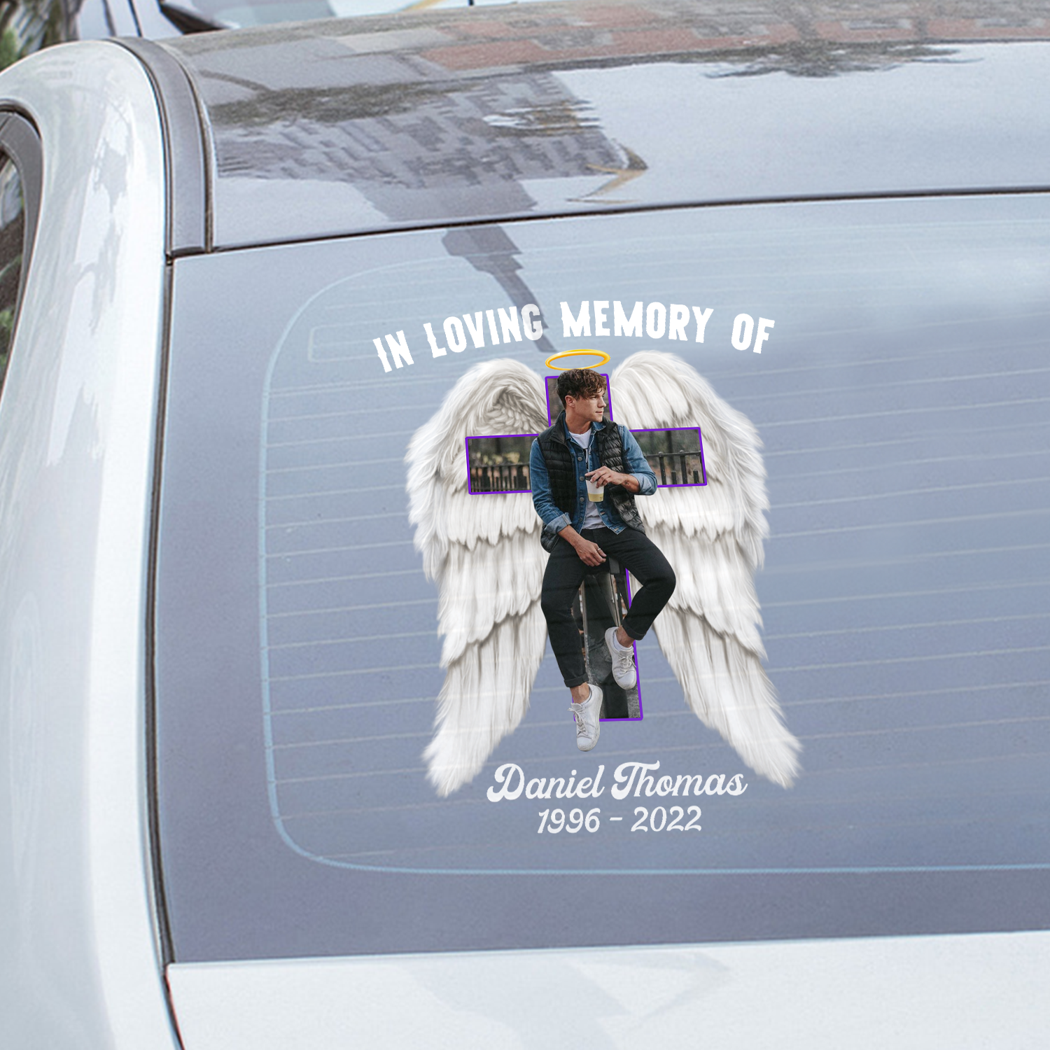 Custom In Loving Memory Sticker Memory Decal Car : In Loving Memory ...