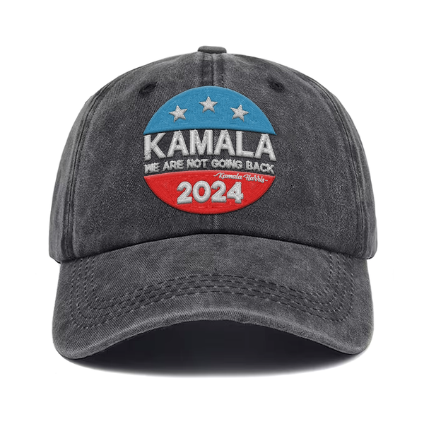Kamala Harris Embroidered Hat - Support-Awarenesss-Stickers
