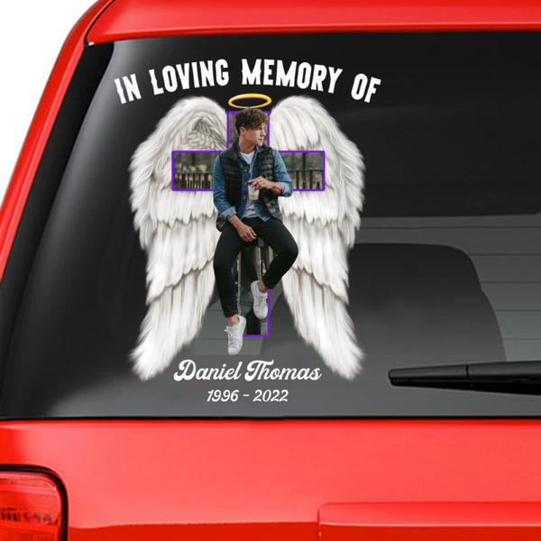 Custom In Loving Memory Sticker Memory Decal Car : In Loving Memory De ...